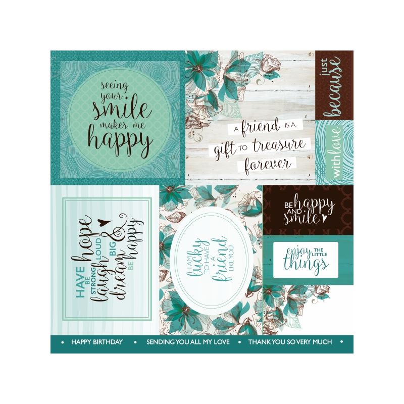 12x12 Scrapbook Paper-Splash Sold in Packs of 10 Sheets – Go Craft