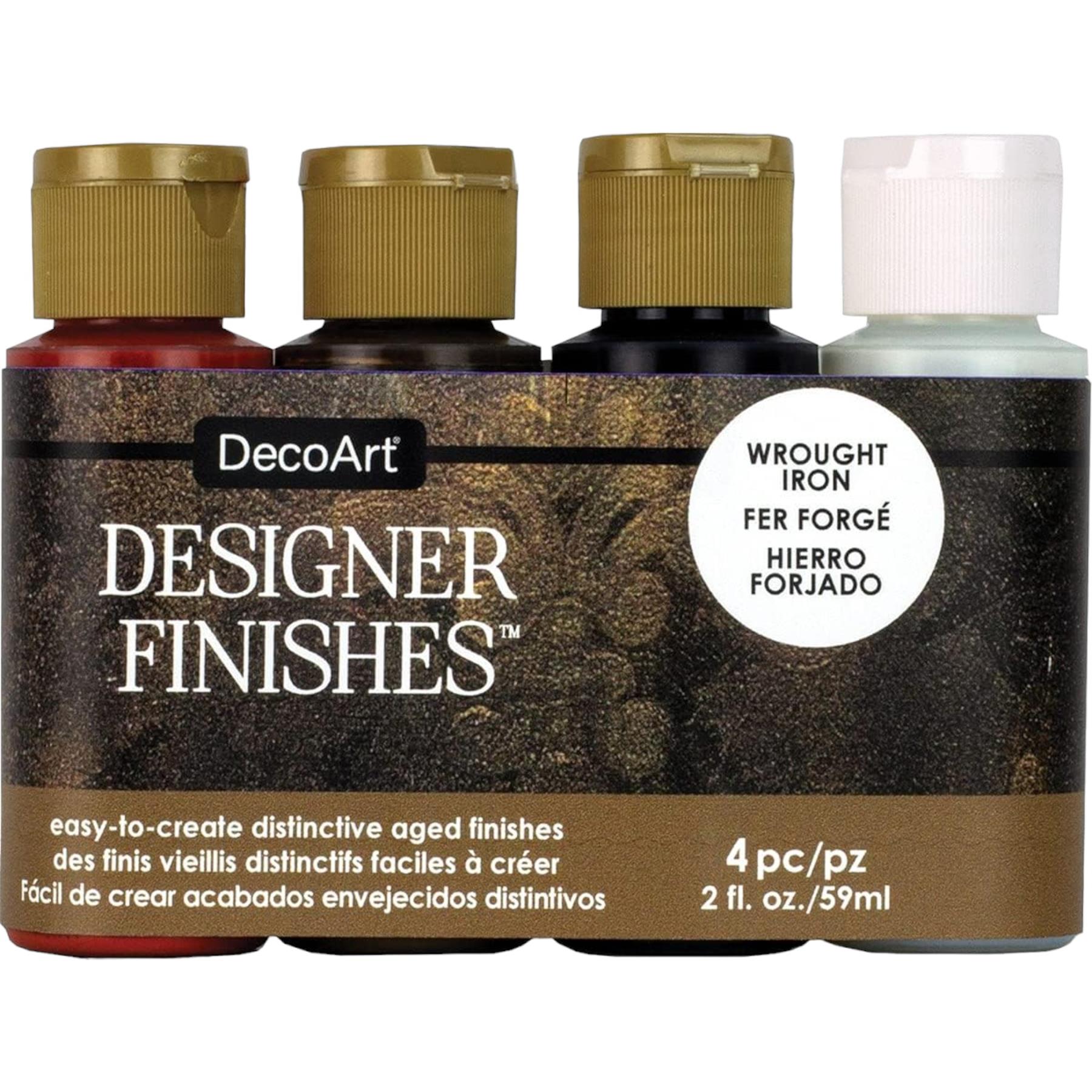 DecoArt Wrought Iron Designer Finishes 4 – Go Craft