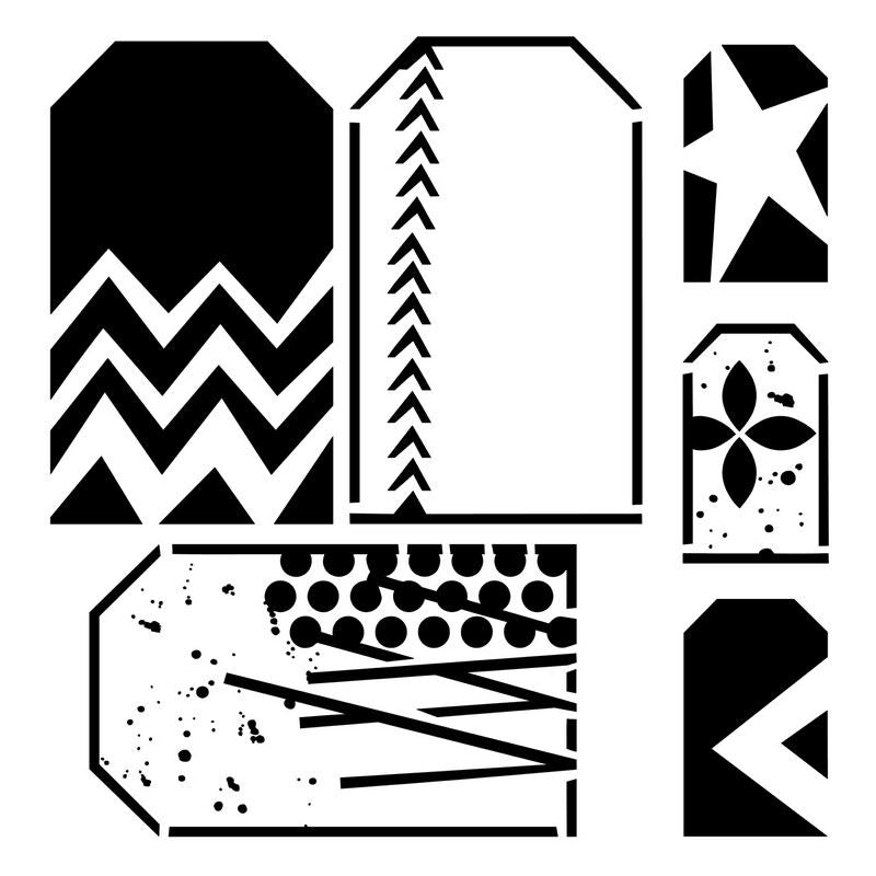 Mini Template Funky Tags – Go Craft