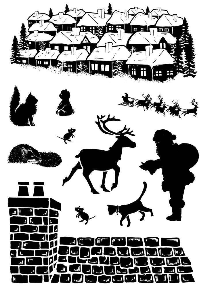 Up on The Roof Clear Stamp Set – Go Craft