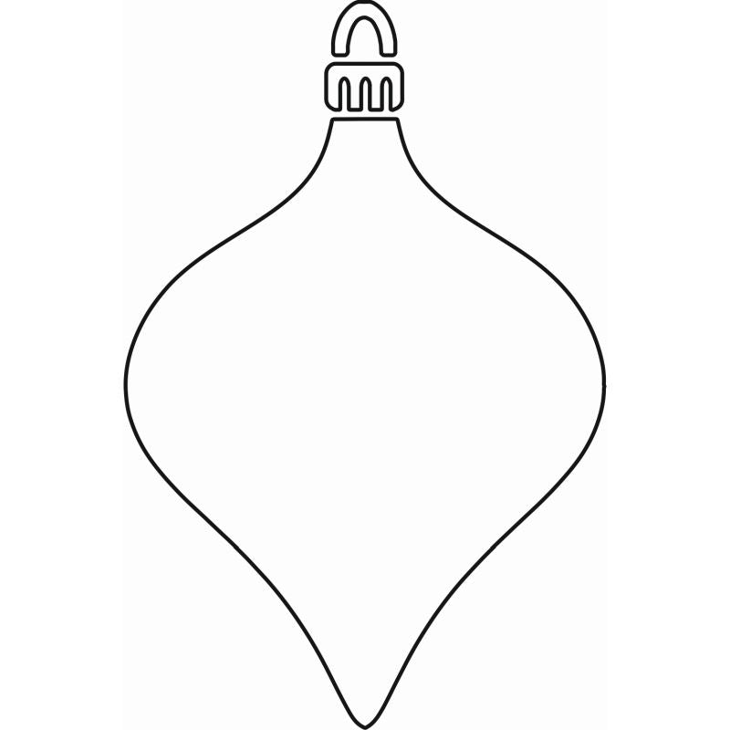 Pointy Bauble Majemask Stencil – Go Craft