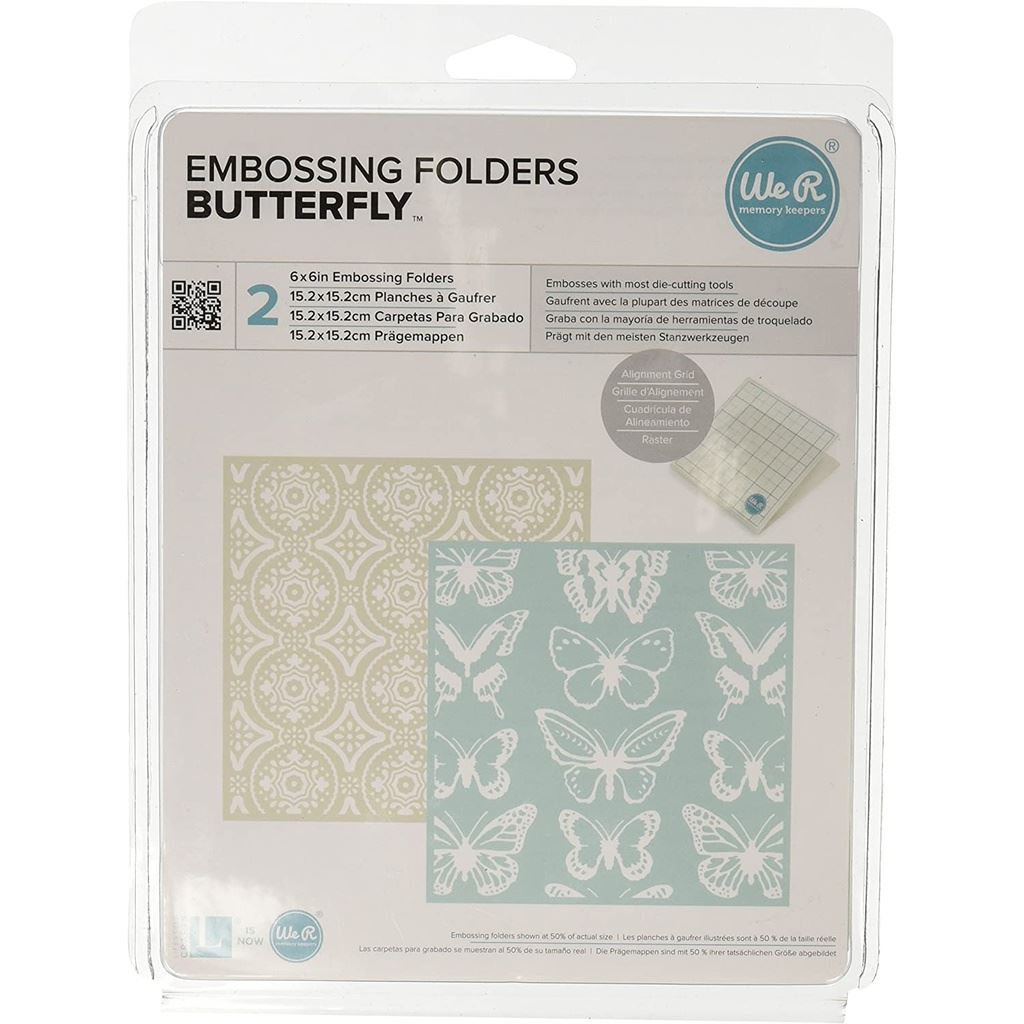 Embossing Folder - Butterfly Sold in Singles – Go Craft