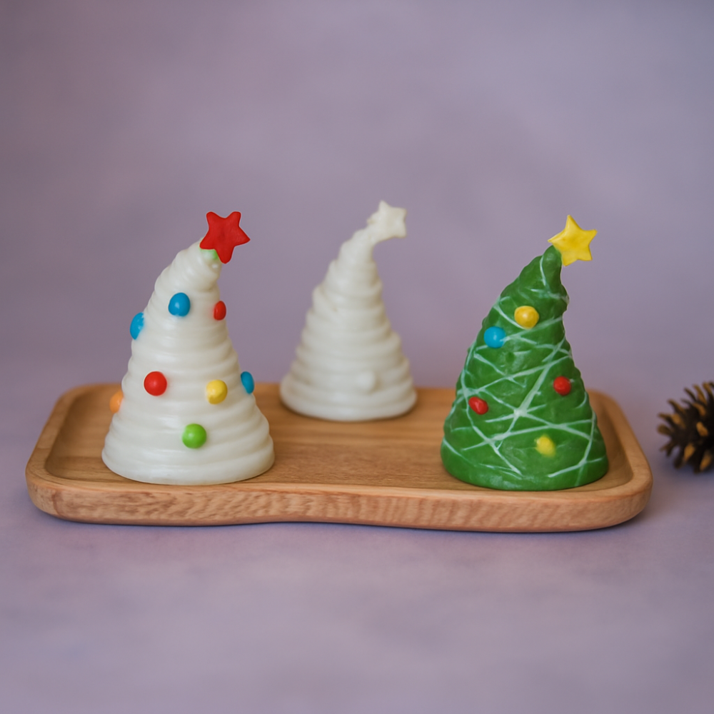 Coil Christmas Tree – Bisque Blanks x6 – Go Craft