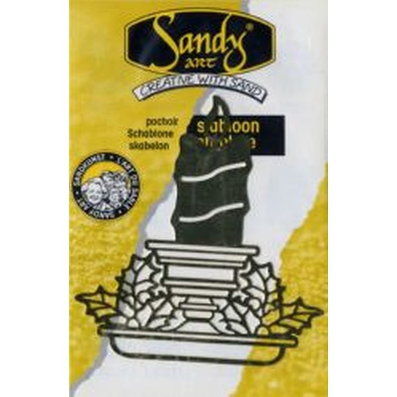 Sandy Art Template Christmas – Go Craft