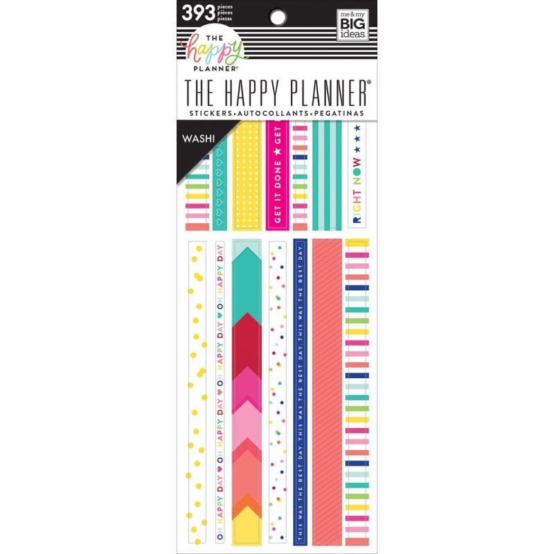 Brights Washi Book Washi Book 20 Sheets – Go Craft