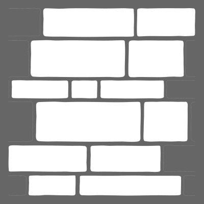 DecoArt Brick Path Stencil – Go Craft