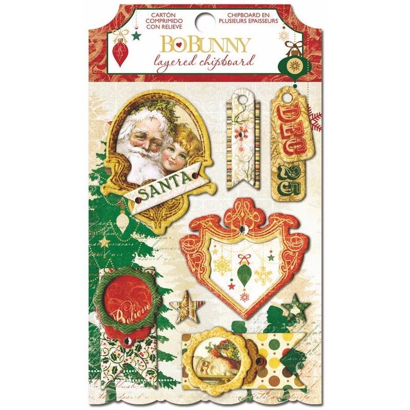 Silver and Gold Layered Chipboard Sold in Singles – Go Craft