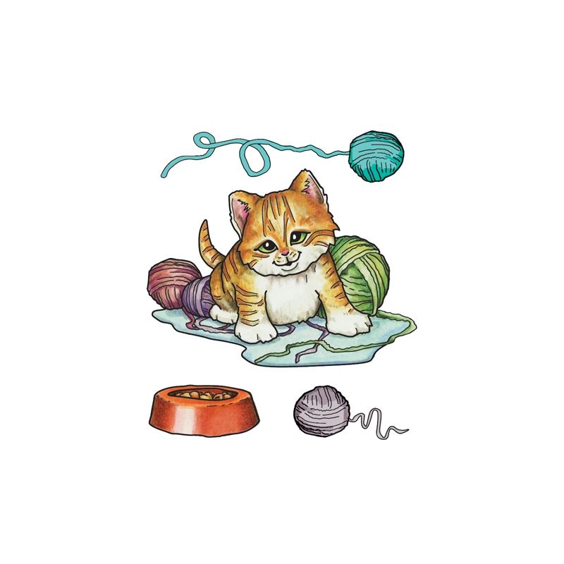 MRJ Clear Stamps Cat – Go Craft