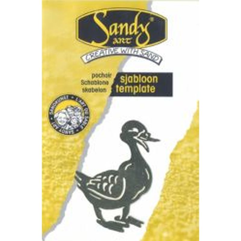Sandy Art Template Duck – Go Craft