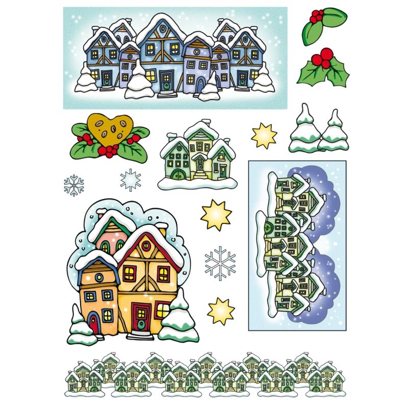 MRJ Clear Stamps Winter – Go Craft