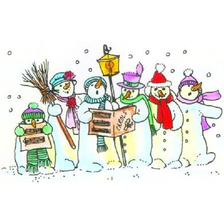 D Snowman Choir – Go Craft