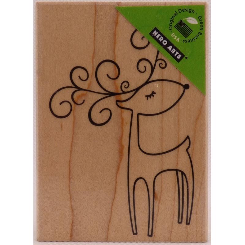 Winking Reindeer – Go Craft