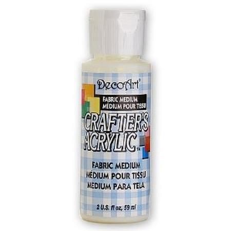 DecoArt Fabric Medium Crafters Acrylic Mediums - 2oz – Go Craft