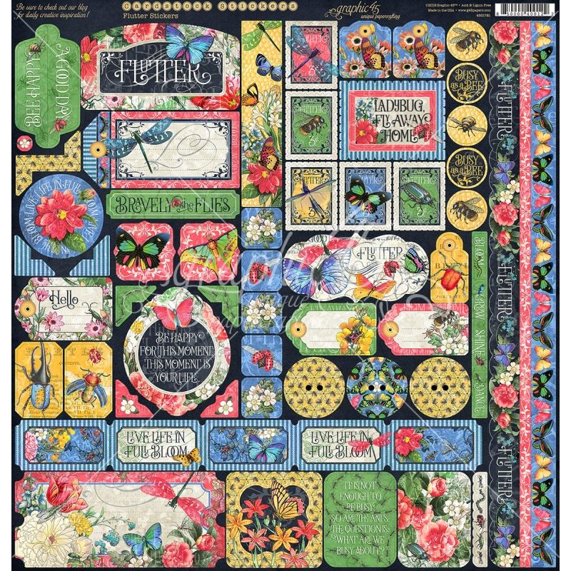 Flutter Stickers – Go Craft