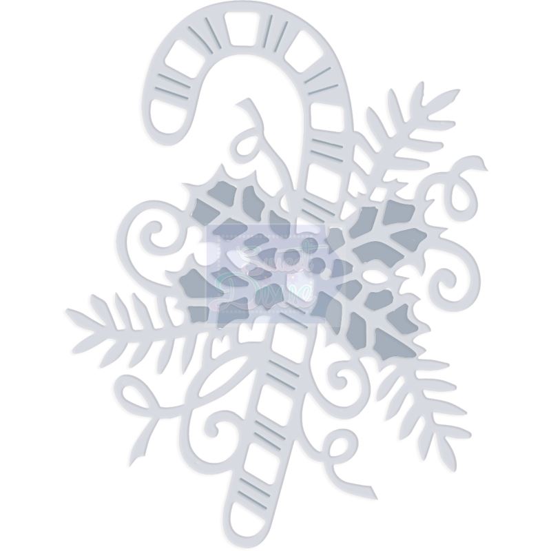 SD Fancy Candy Cane Sweet Dixie Cutting Die – Go Craft