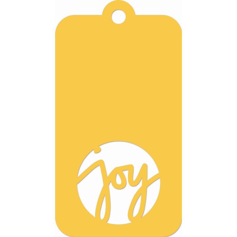Decorative Die Joy Tag – Go Craft